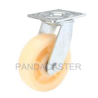 China Wear Resistant Cast Nylon Wheels , 6 Inch Heavy Duty Swivel Trolley Wheels for sale