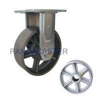 China 400KG Heavy Duty Casters 880Lbs Cast Iron Industrial Caster Wheel for sale