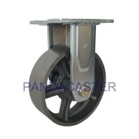China 400KG Heavy Duty Casters 880Lbs Cast Iron Industrial Caster Wheel for sale