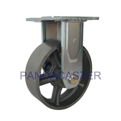 China 400KG Heavy Duty Casters 880Lbs Cast Iron Industrial Caster Wheel for sale
