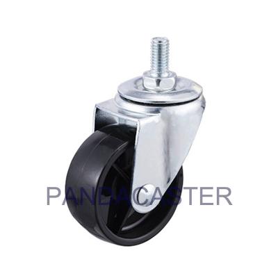 China Polypropylene Light Duty Casters 20mm Castor Wheels For Furniture for sale
