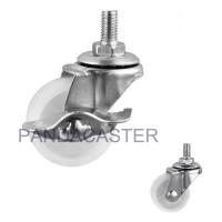 China White Light Duty Castors 44lbs Furniture Wheel Casters With Locks for sale