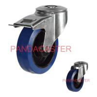 China 330Lbs 150KG Industrial Caster Wheels  5 Inch Dual Locking Casters for sale
