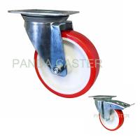 China PU Wheel 6 Inch Swivel Caster Wheels 150mm Industrial Casters For Furniture for sale