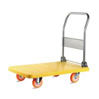 China 350KG Folding Platform Hand Truck Trolley For Warehouse / Factory for sale