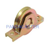 China 90mm V Groove Wheels And Track Rollers 250Kg Fixed Casters for sale
