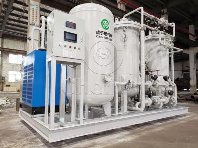 China Siemens PLC Control 93% PSA Oxygen Generator For Laser Cutting for sale