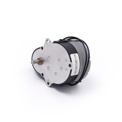China AC Synchronous Pear Shape Gear Motor GM48PSMS48 230V 50/60Hz with 3W Input and Multiple Gear Ratios for sale