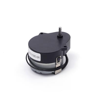 China GM50SMS48 AC Gear Motor 160g 60 RPM Pear Shape for Electronic Locks and Valves for sale
