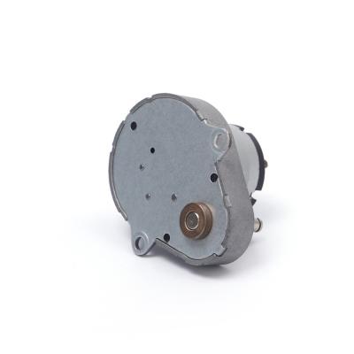 China GM48 Round Shape DC Geared Motor 24V with 12 Gear Ratios for Coffee Machines and Industrial Applications for sale