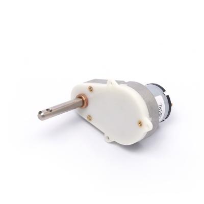 China Lino 24V DC Gear Motor GM48L Pear Shape 180g with 2.2 RPM Speed and Multiple Gear Ratio Options for sale