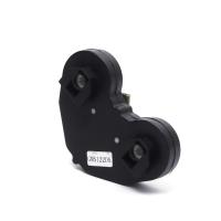 China Double Output RS365 DC Geared Motor 12VDC 24VDC Square Shape 164g 24 RPM for sale