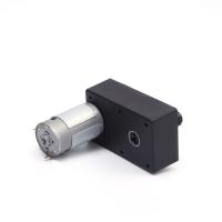 China DC Geared Motor 24VDC 90RPM Square Shape 152g GMF7746 with 74:1 Gear Ratio for Industrial Applications for sale
