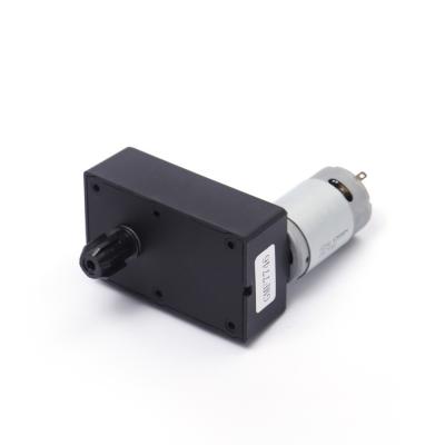 China DC Geared Motor 24VDC 90RPM Square Shape 152g GMF7746 with 74:1 Gear Ratio for Industrial Applications for sale