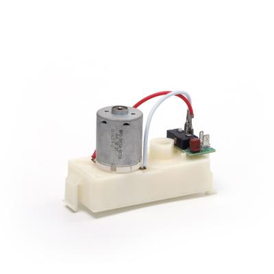China ROHS RS365 DC Gear Motor GMF8137 for Vending Machines - 24V, 25 RPM, 90g Square Design for sale