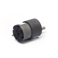 China ROHS LINO GM37 Round DC Geared Motor 24V 190g for Label Printers & Auto Shutters for sale