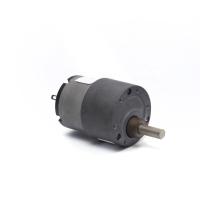 China ROHS LINO GM37 Round DC Geared Motor 24V 190g for Label Printers & Auto Shutters for sale