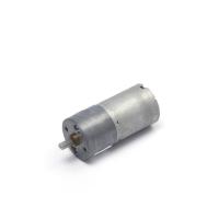 China GM25 DC Geared Motor 6VDC 12VDC 24VDC 90g Round Shape with Multiple Gear Ratios for sale