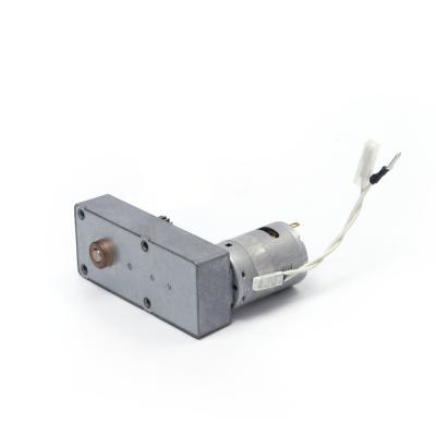 China RS365 RS385 DC Gear Motor GMF8334 - 24V 102 RPM 8 kg.cm Torque Square Shape Motor for sale