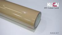 China TPU Cuban Sand Yellow Color PPF Film 7.5 Mil Thickness with 5-Year Warranty for Car Paint Protection for sale