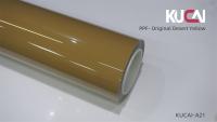 China Original Desert Yellow PPF Auto Paint Protection Film 7.5Mil Thick with 5-Year Warranty and Self-Healing Technology for sale