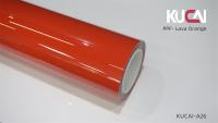 China TPU Lava Orange Paint Protection Film 7.5Mil Self-Healing Automotive Wrap with 5-Year Warranty for sale