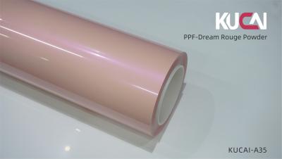China Dream Rouge Pink Color Hydrophobic PPF 7.5 Mil TPU Auto Paint Protection Film with 5-Year Warranty for sale
