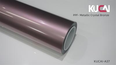 China Metallic Crystal Bronze Color PPF Film 7.5Mil Thickness Car Paint Protection Self-Healing TPU for sale