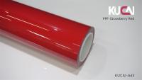 China Strawberry Red PPF Protection Film 7.5 Mil Thickness with 5-Year Warranty | Self-Healing Automotive Paint Wrap for sale