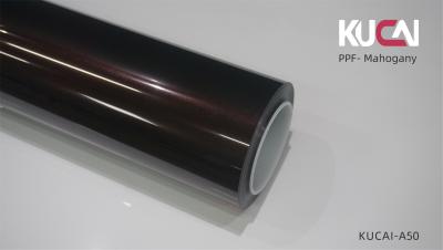 China Mahogany Red PPF TPU Roll 7.5 Mil Car Paint Protection Film with 5-Year Warranty and Self-Healing Properties for sale