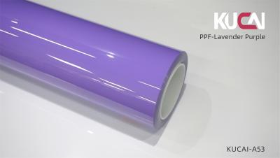 China Lavender Purple Vehicle Paint Protection Film 7.5Mil PPF Color Wrap with Self-Healing Technology and 5-Year Warranty for sale