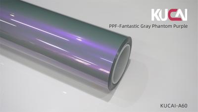 China 7.5 Mil TPU PPF Film with Self-Healing Technology | 5-Year Warranty | Fantastic Gray Charm Purple Color for sale