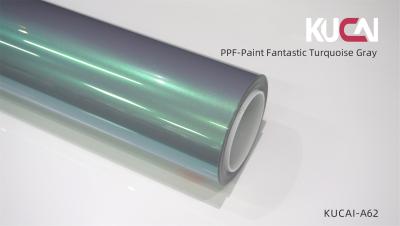 China Turquoise Green Color PPF Self-Healing Paint Protection Film 7.5 Mil with 5-Year Warranty for sale