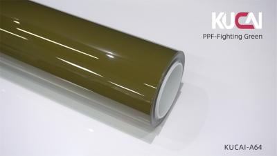 China TPU Color PPF Fighting Green Paint Protection Film 7.5 Mil Thickness with 5-Year Warranty for sale
