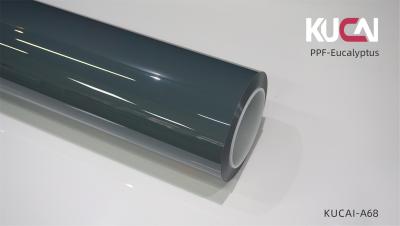 China Eucalyptus Green TPU Paint Protection Film 7.5 Mil Thickness with 5-Year Warranty and Self-Healing Technology for sale