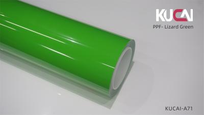 China PPF Lizard Green TPU Car Paint Protection Film 7.5 Mil Thickness with 5-Year Warranty and Self-Healing Technology for sale