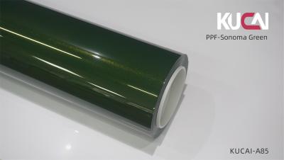 China 7.5Mil TPU Sonoma Green Paint Protection Film with Self-Healing Technology and 5-Year Warranty for sale