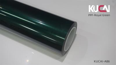 China Royal Green TPU Paint Protection Film 7.5 Mil Thickness 5ft x 49ft Size with 5-Year Warranty and Self-Healing Technology for sale