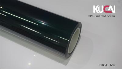 China 7.5Mil Emerald Green TPU Paint Protection Film with Self-Healing Technology and 5-Year Warranty for sale