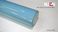 China Glossy Sea Breeze Blue Paint Protection Film TPU 7.5 Mil with 5-Year Warranty and Self-Healing Technology for sale