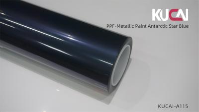China Metal Paint Antarctic StarBlue TPU Paint Protection Film 7.5 Mil 1.52M x 15M Roll with Self-Healing and 5-Year Warranty for sale