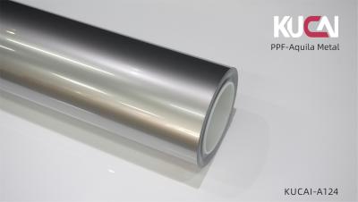 China KUCAI Aquila Metal Coloured PPF Film 7.5 Mil TPU Paint Protection with Self-Healing Technology and 5-Year Warranty for sale