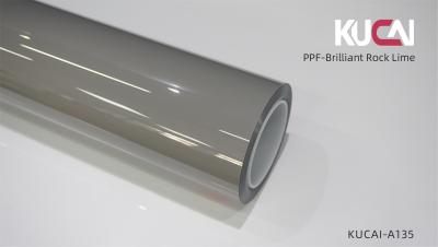 China Rock Lime Grey TPU Car Paint Protection Film 7.5Mil Thickness with Self-Healing Technology and 5-Year Warranty for sale