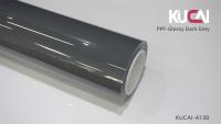 China 7.5 Mil Glossy Dark Grey TPU Paint Protection Film with 5-Year Warranty and Self-Healing Technology for sale