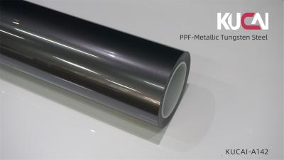 China 7.5Mil TPU Paint Protection Film Metallic Tungsten Steel - 5 Year Warranty Self-Healing Car Wrap for sale