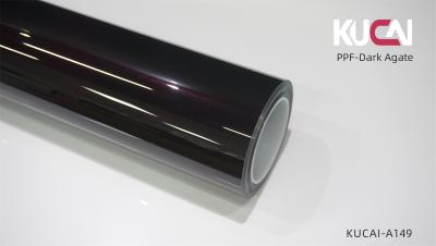 China 7.5Mil Drak Agate Red PPF Film for Car Body Protection | 5-Year Warranty Self-Healing Paint Protection for sale