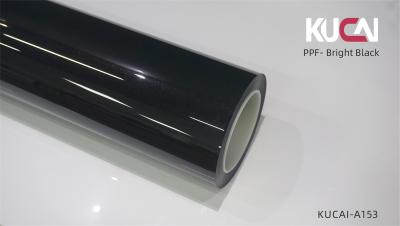 China TPU Bright Black Paint Protection Film 7.5 Mil Thickness with Self-Healing and 5-Year Warranty for sale