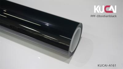 China 7.5 Mil TPU Obsidian Black Car Paint Protection Film with 5-Year Warranty and Self-Healing Technology for sale