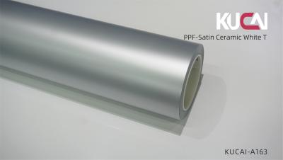 China TPU Matte PPF Protection Film Satin Ceramic White 7.5 Mil Thickness with 5-Year Warranty for sale