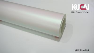China 5ft x 49ft Matte Paint Protection Film Dawn White TPU Automotive PPF 7.5 Mil Thickness with 5-Year Warranty for sale